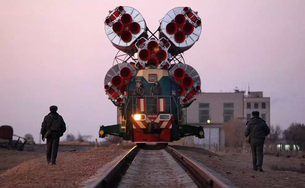 Baikonur cosmodrome.