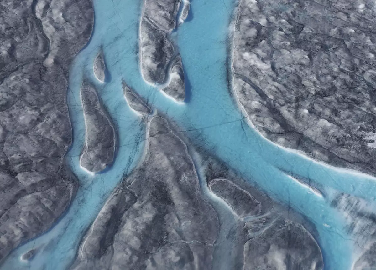 Ahoana ny fomba hanalefahana ny glacier Greenland 2045_4