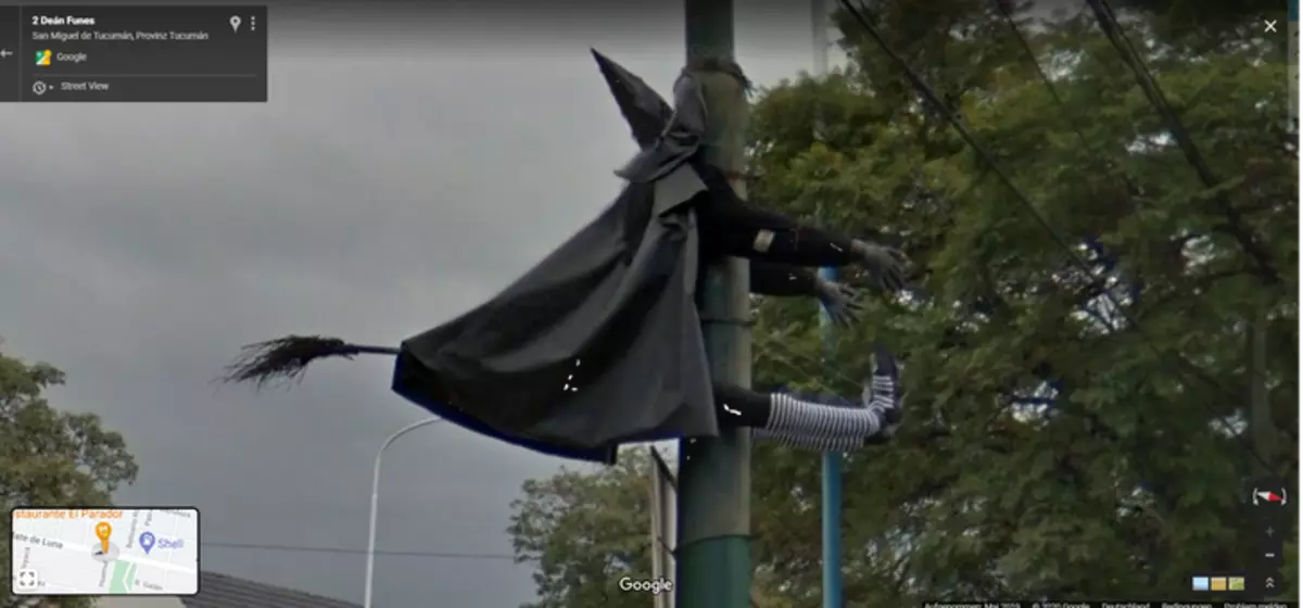 20 objects on Google Maps, which unambiguously want to consider closer