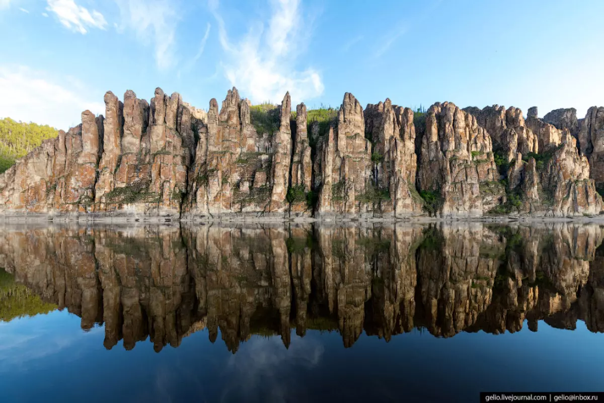 Nguzo za Lensky - Msitu wa jiwe la Yakutia. 2104_10