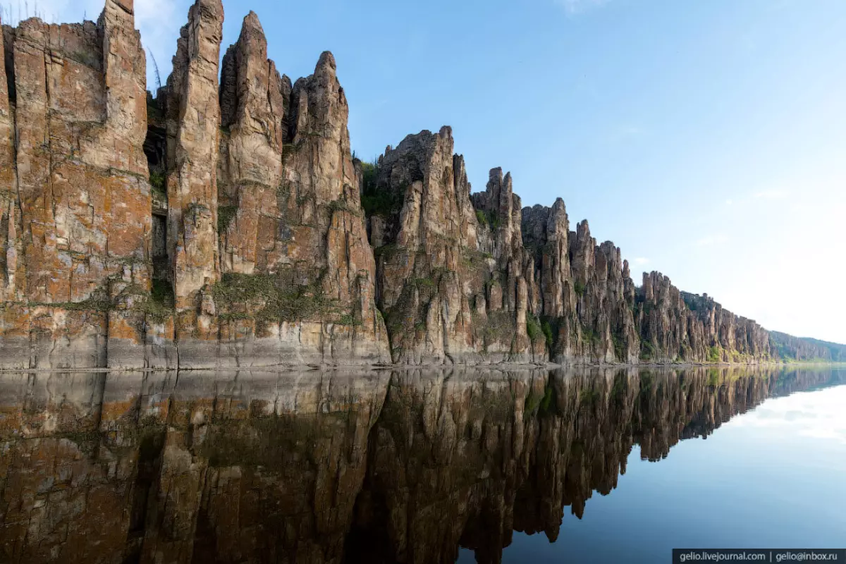 Stâlpii lenți - Pădurea de piatră din Yakutia 2104_19