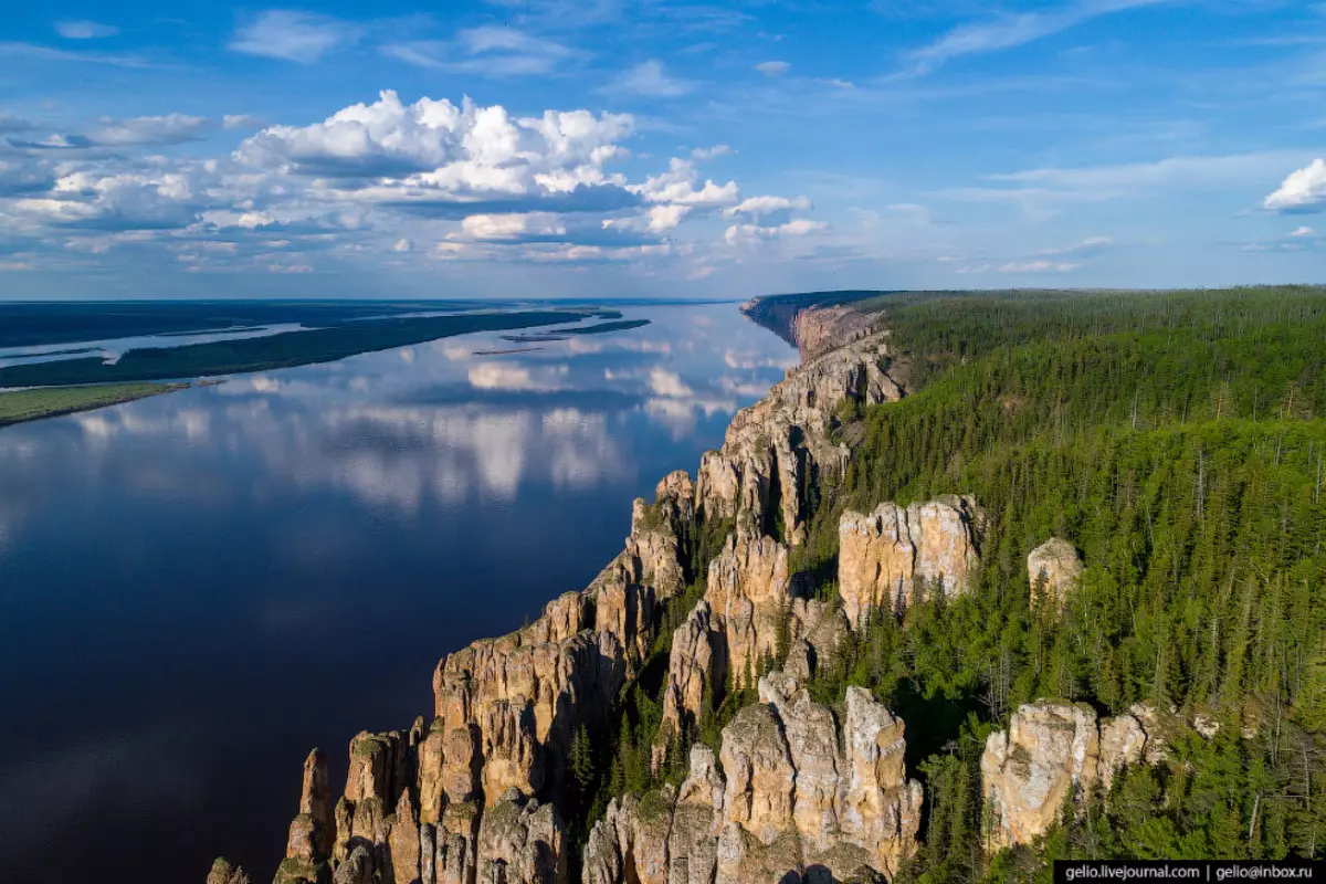 Nguzo za Lensky - Msitu wa jiwe la Yakutia. 2104_3