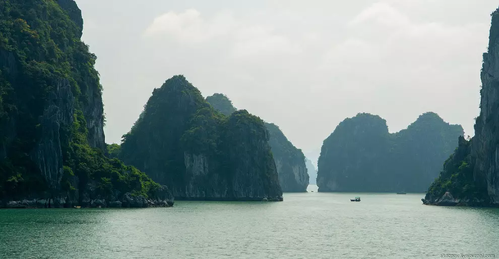 Halong Bucht a Vietnam