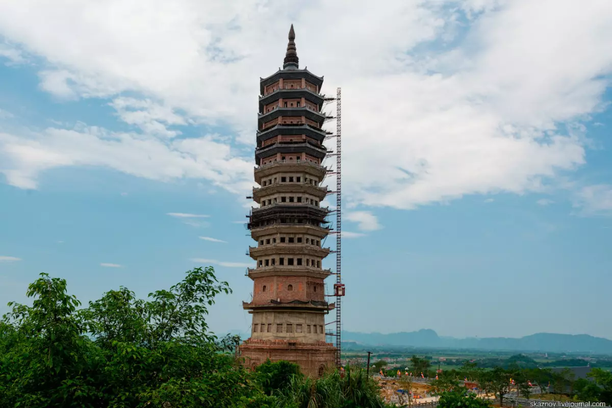 Iyo yakakura buddhist yakaoma kunzwisisa muVietnam Bai Dinh