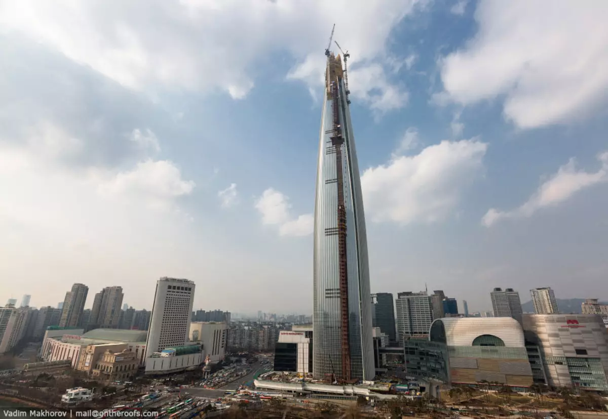 South Korea na Skyscre Lotte World Tower Tower Tower 2402_6