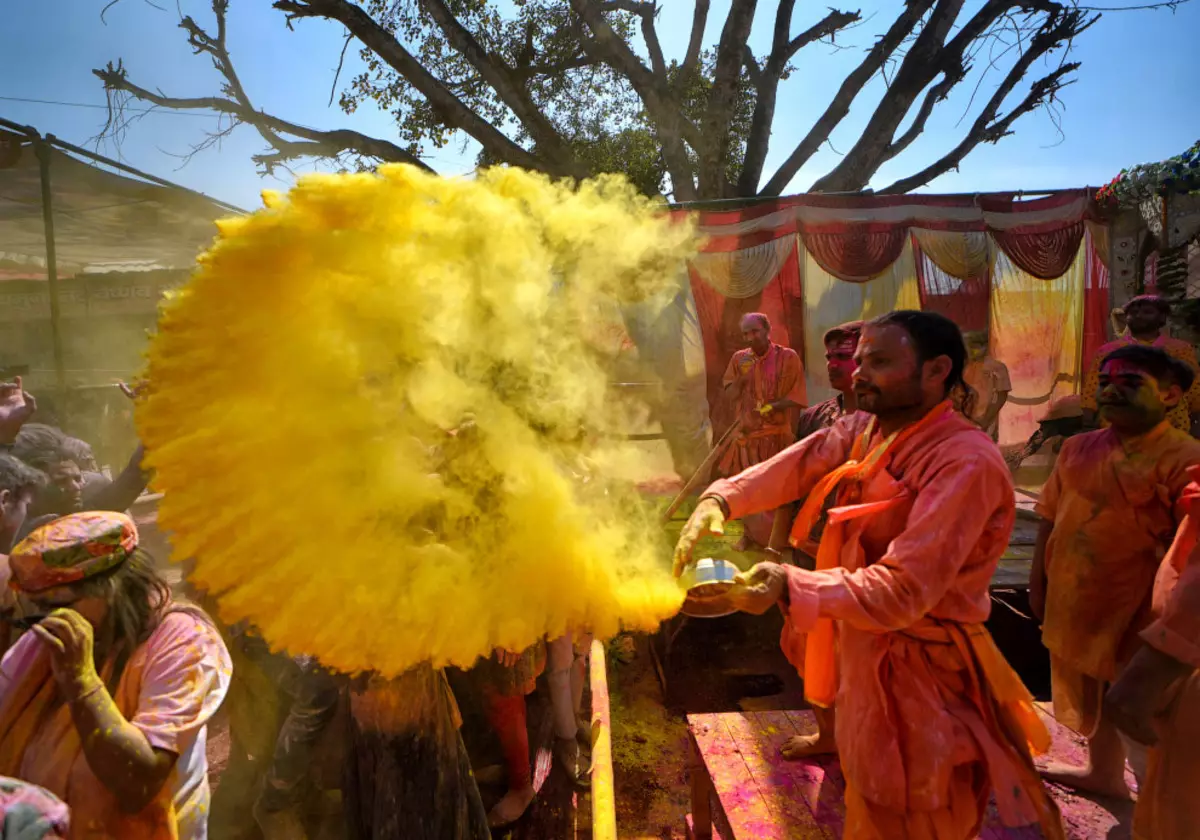 Tamasha la rangi ya Holi 2019. 2458_12