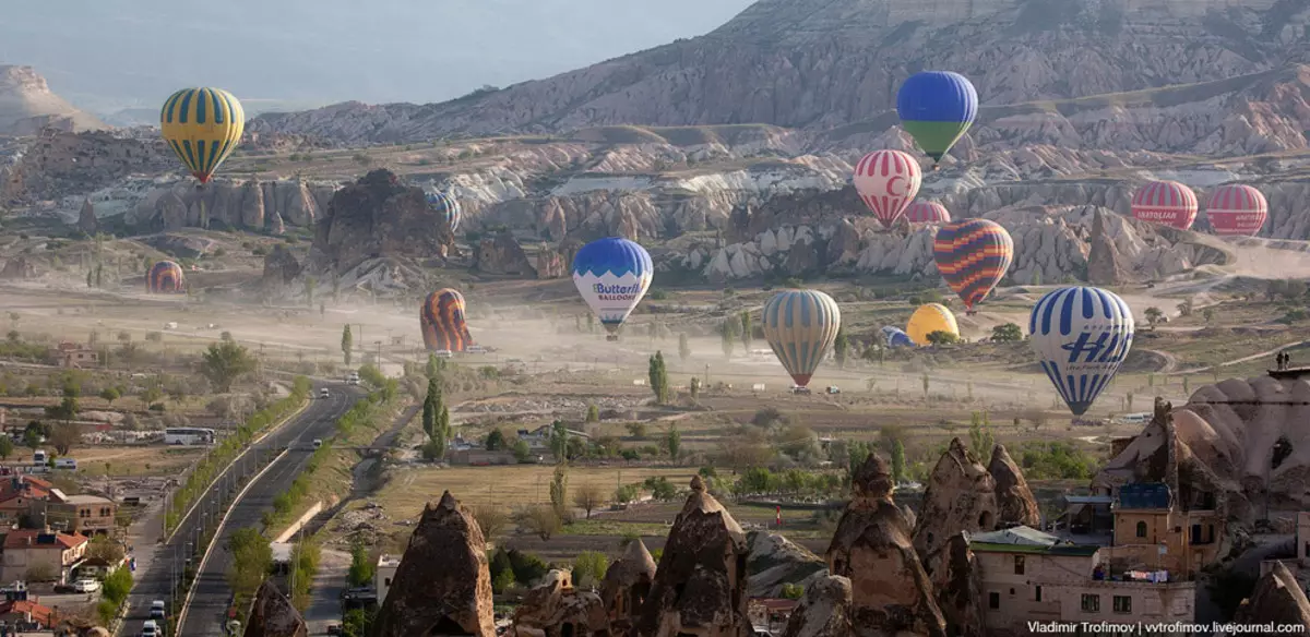 Cappadocia med höjd