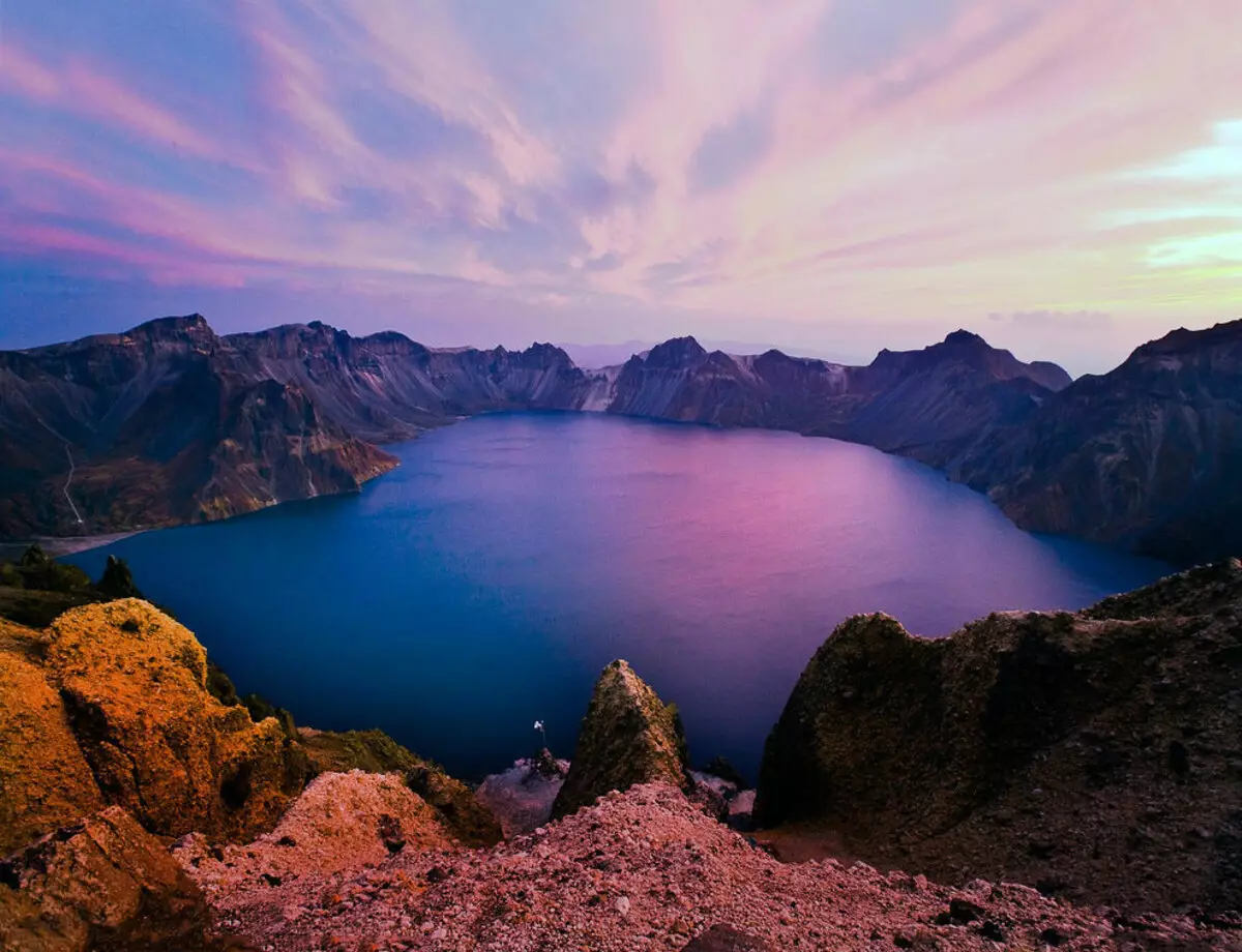 Heavenly Lake, North Korea, China