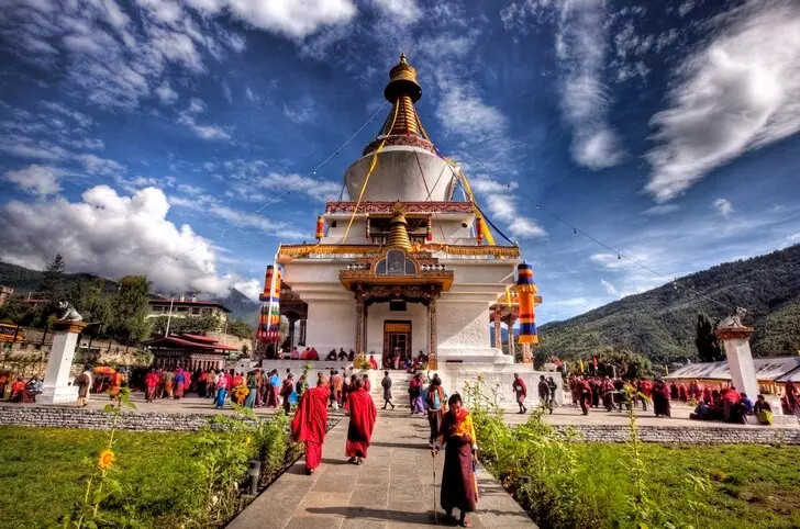 Temple Tchimphu-Chorten