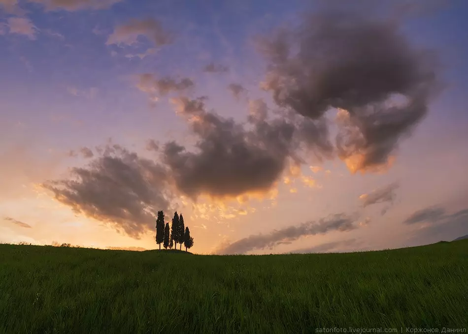 Toscana da primavera