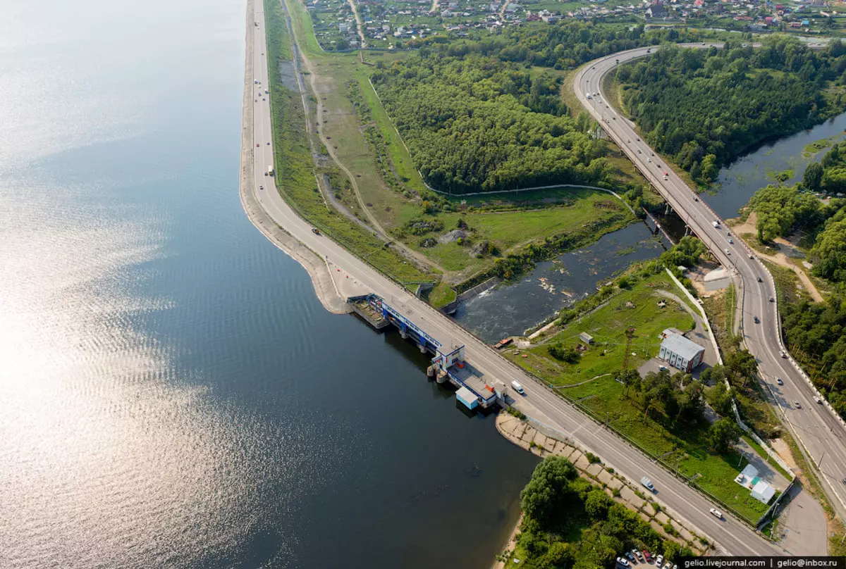 Dama Shershannevsky Reservoir.