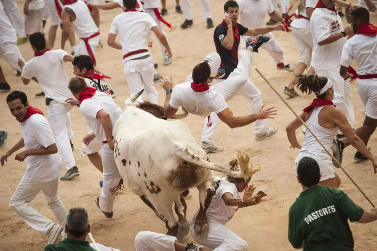 En la arena