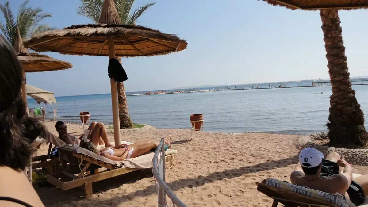 Egiptuse esimesel lennul lendades turistid on juba tagastanud ja rääkinud oma puhkusele Albatros Resort Hurghada 5 * 7241_8