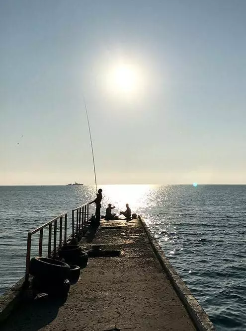 Fine de oktobro 2019 estas bona vetero - sur la strandoj de dekoj da vagantoj