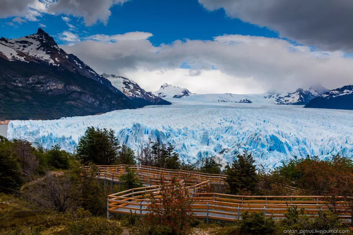 Mahali ya ajabu katika Argentina: Perito Moro Glacier. 7788_13