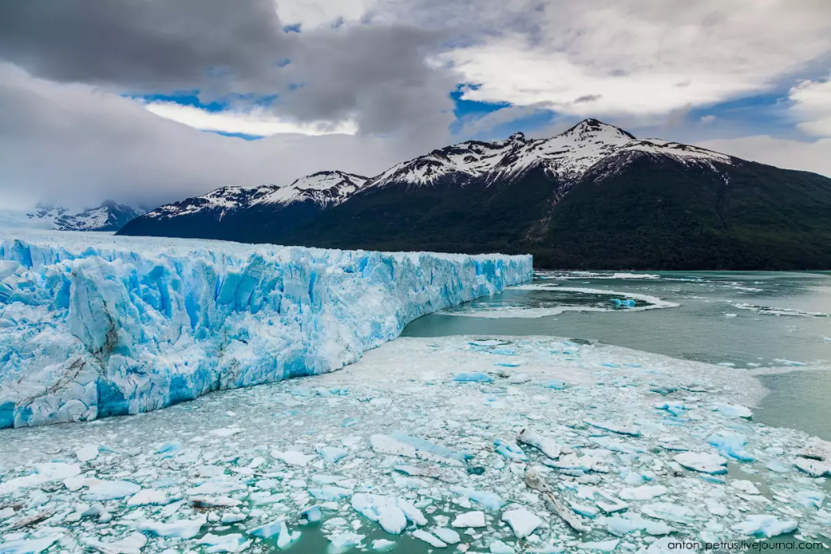 Mahali ya ajabu katika Argentina: Perito Moro Glacier. 7788_4