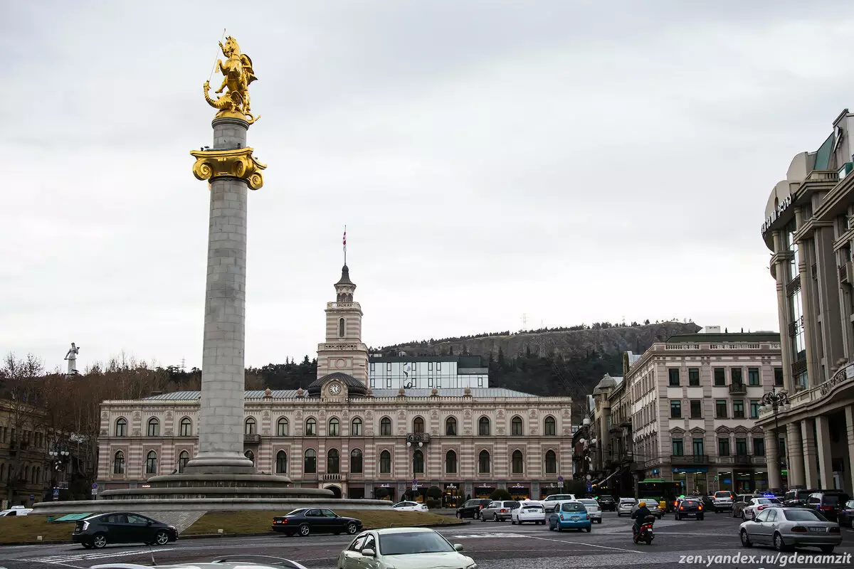 Georgian snakket om forskjellene mellom russiske og amerikanske turister i Georgia 8022_3