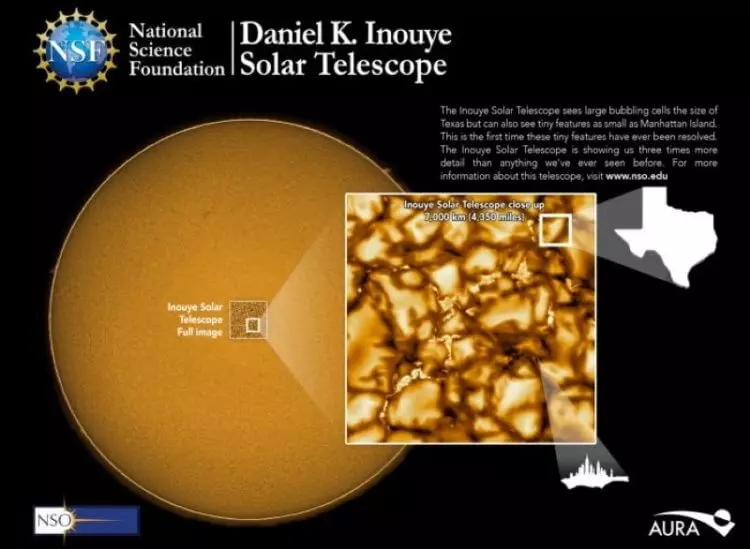 Received the most detailed photos of the surface of the Sun 8397_2