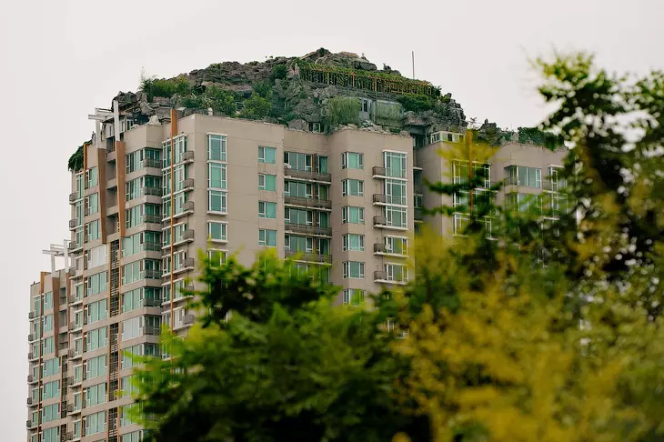 Labag sa batas na pagtatayo ng Tsino: bundok villa sa 26th floor 8411_1