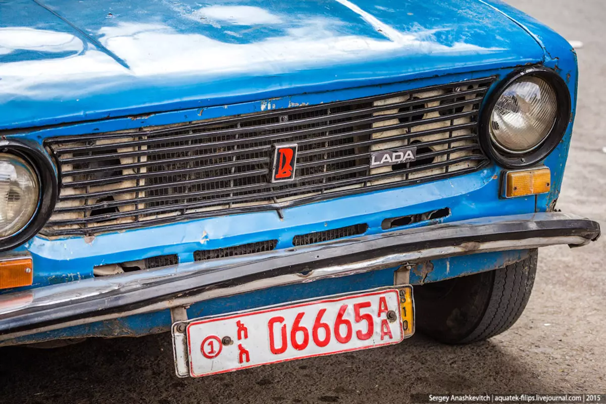 Ethiopiese taxi. Vaz-2101. 8536_5