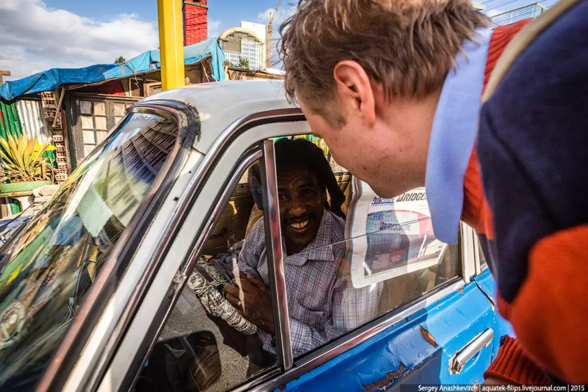 Ethiopiese taxi. Vaz-2101. 8536_7