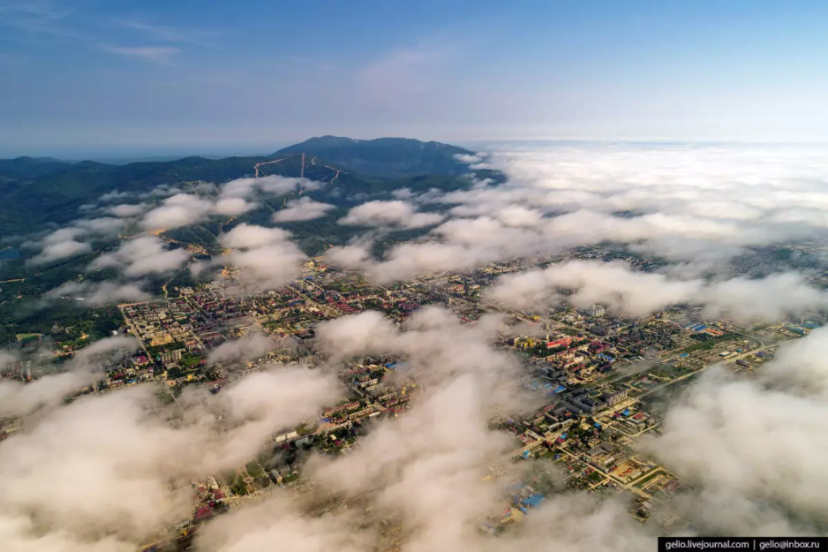 Sakhalinsk del sur desde una altura - una ciudad con un patrimonio japonés 8651_20