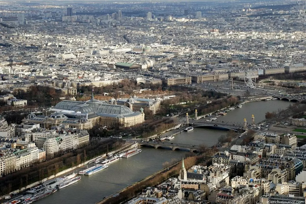 Vistas de París desde la altura de la Torre Eiffel. 8712_17