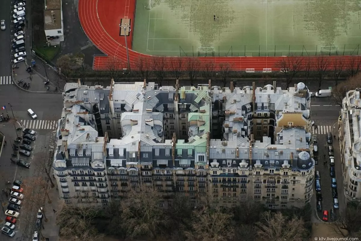 Názory na Paríž z výšky Eiffelovej veže