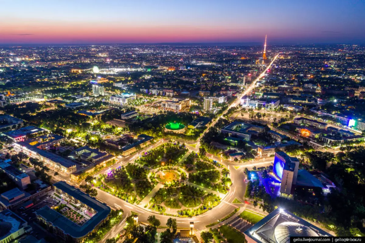 Tashkent from height: the largest city in Central Asia 8865_1