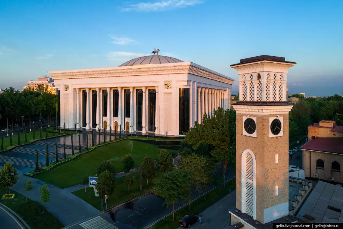 Tashkent vun der Héicht: déi gréisst Stad an der Zentralasien 8865_12