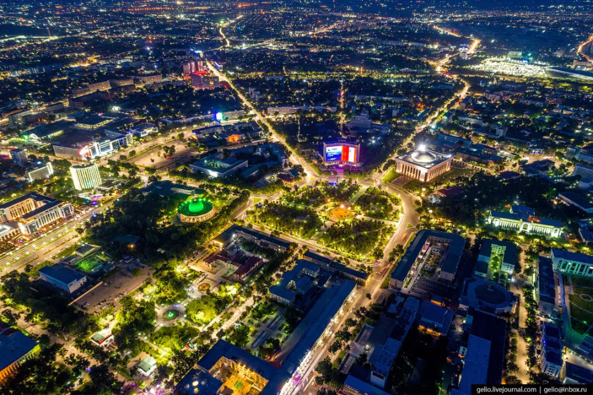 Tashkent vun der Héicht: déi gréisst Stad an der Zentralasien 8865_9