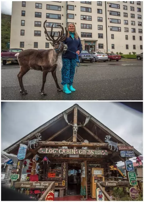 Seorang warganegara yang berani mendapat kebaikan di pelancong (Whitter, Alaska). | Foto: Macos.livejournal.com.