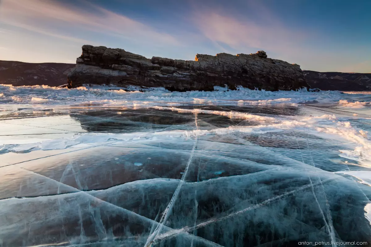 Baikal-naturo: Yelenka-glacirompilo 9028_4