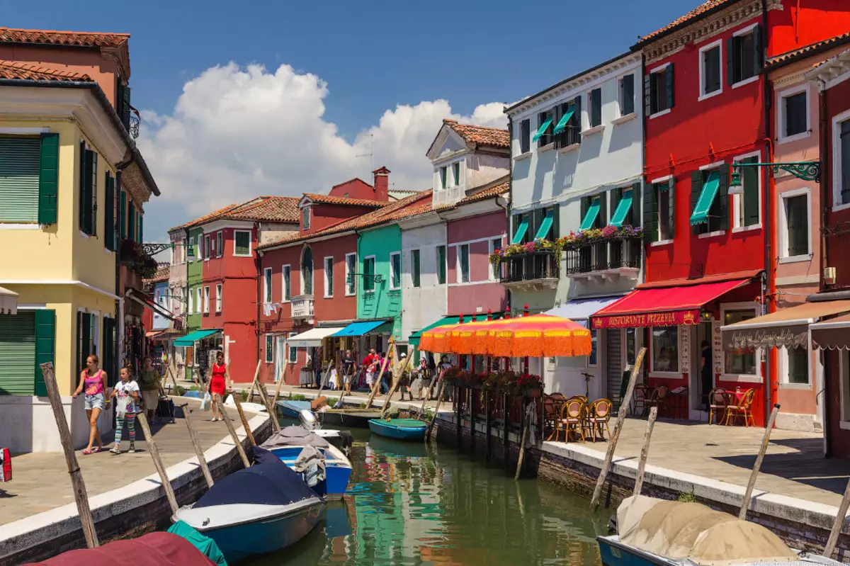 Burano Island.