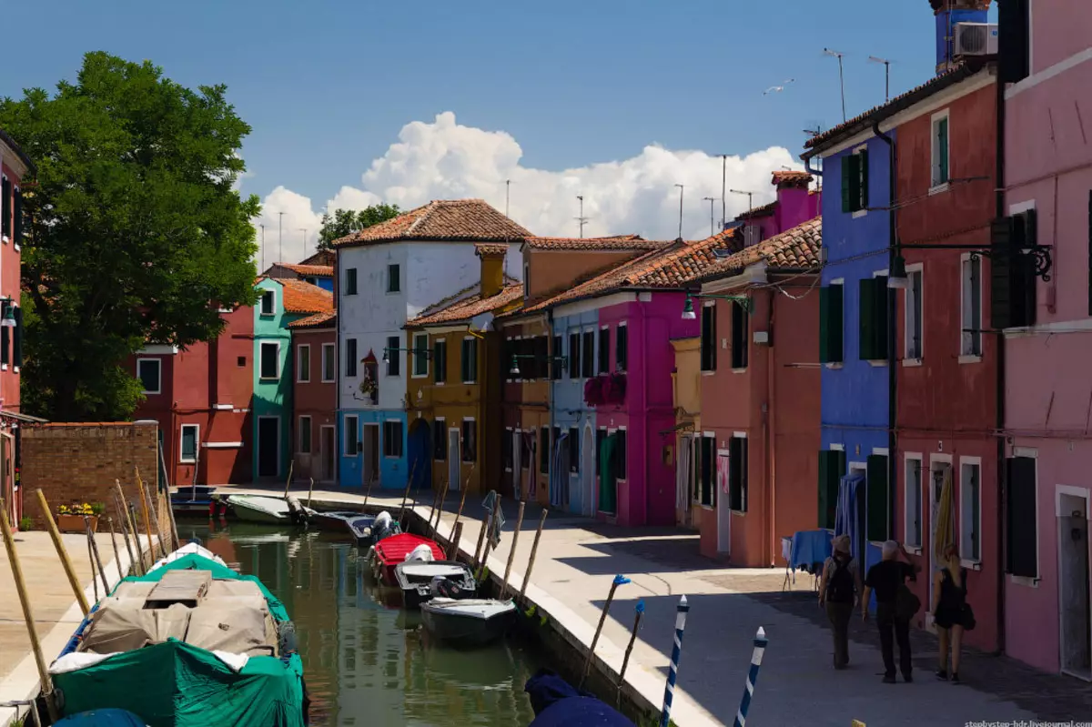 Burano Island.