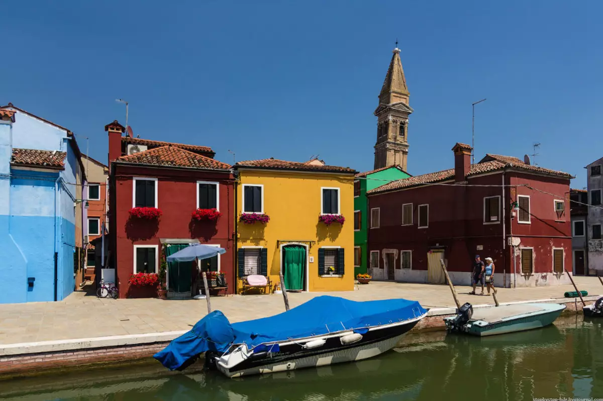 Burano Island.