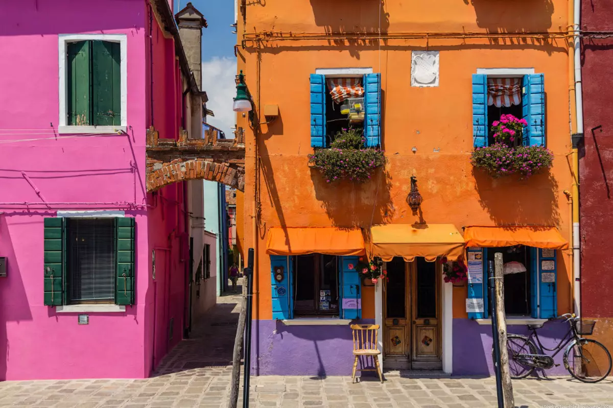 Burano Island.