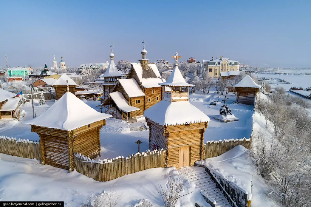 Salekhard բարձրությունից. Քաղաք բեւեռային շրջանի մեջ 9077_15