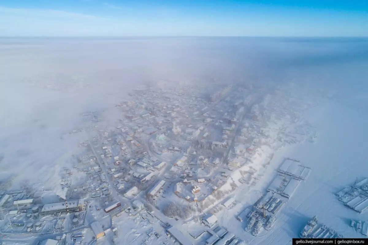 Salekhard de altura: cidade no círculo polar 9077_16