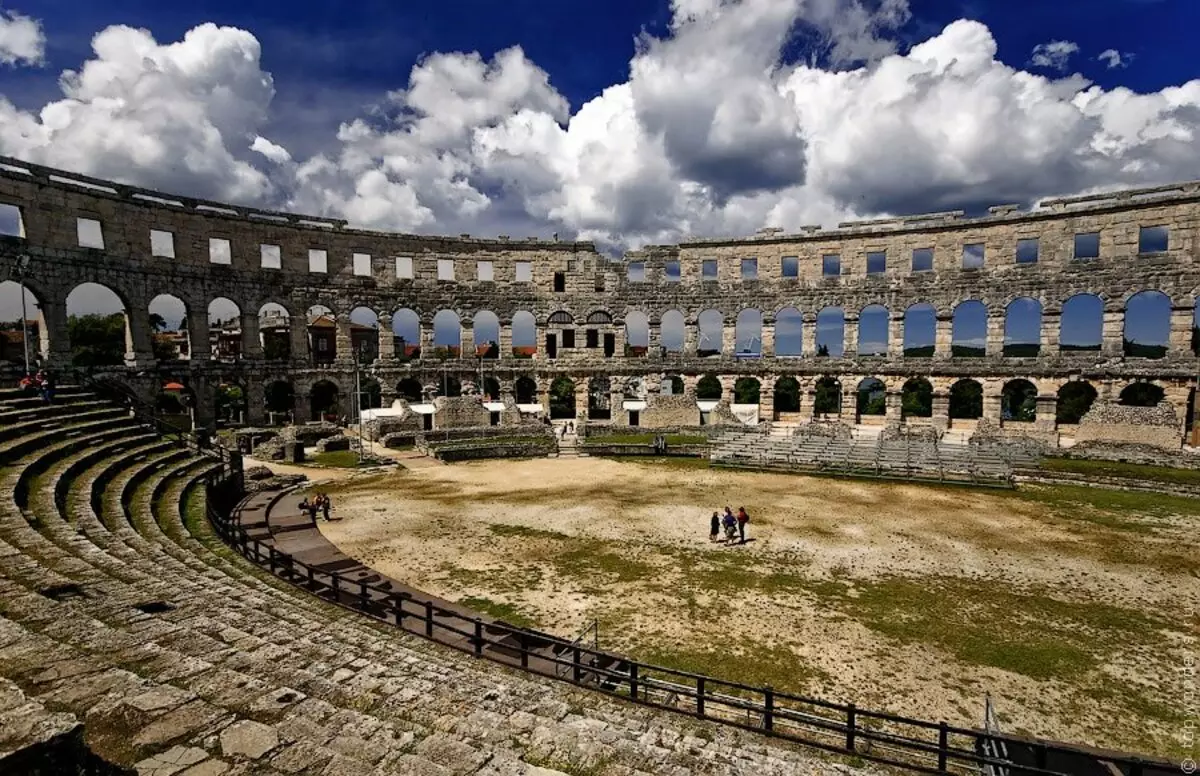 Anfiteatro romano en la Península de Istria, Croacia 9142_13