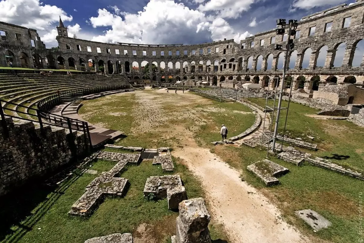 Anfiteatro romano en la Península de Istria, Croacia 9142_14