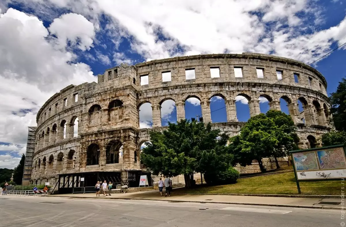 Anfiteatro romano en la Península de Istria, Croacia 9142_5