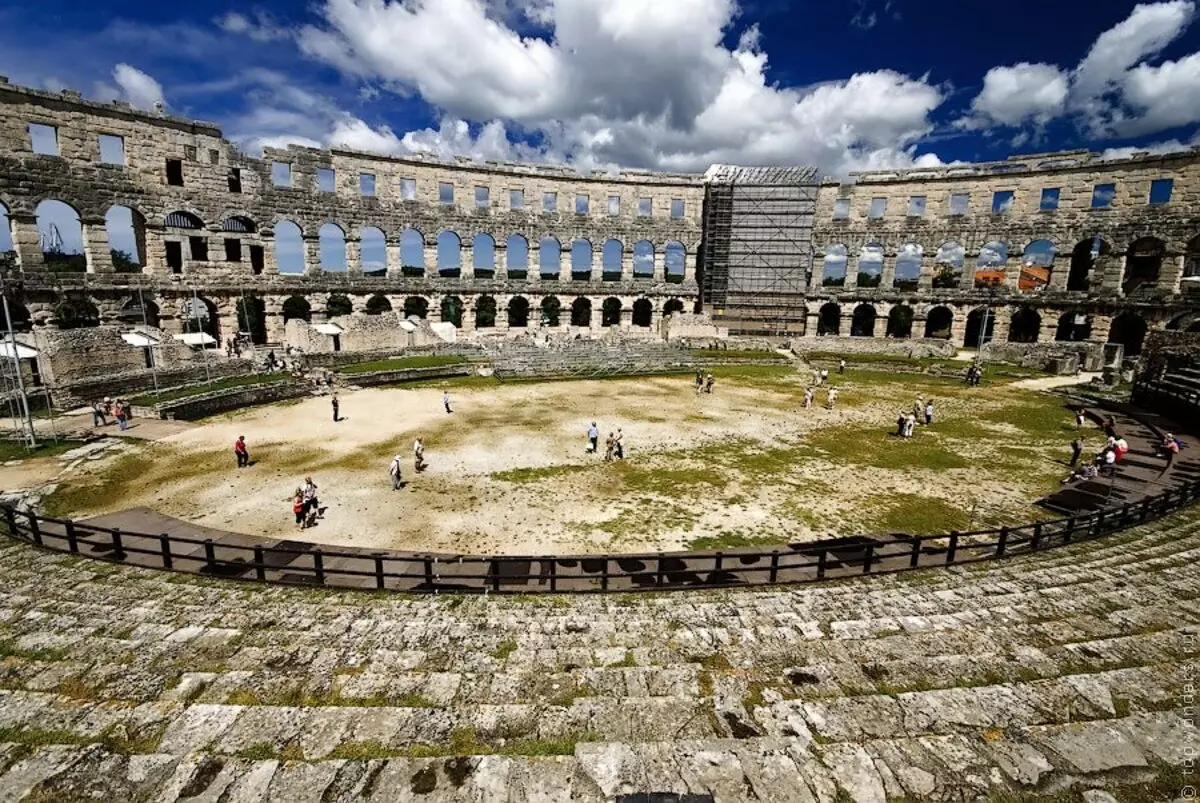 Anfiteatro romano en la Península de Istria, Croacia 9142_9