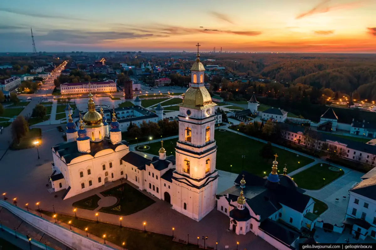 Tobolsk from height: the former capital of Siberia 9291_6