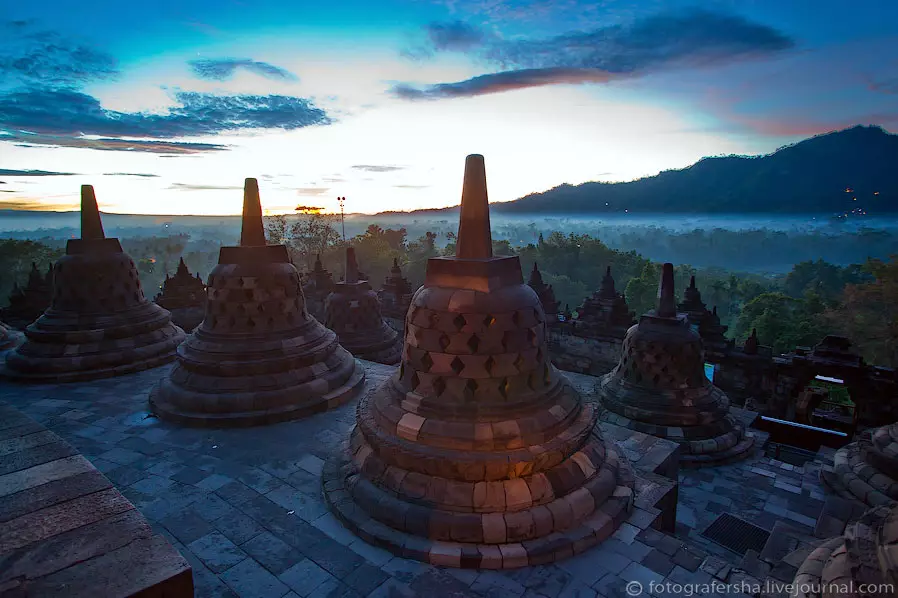 Temple Complex Borobudur a Indonèsia 9343_19