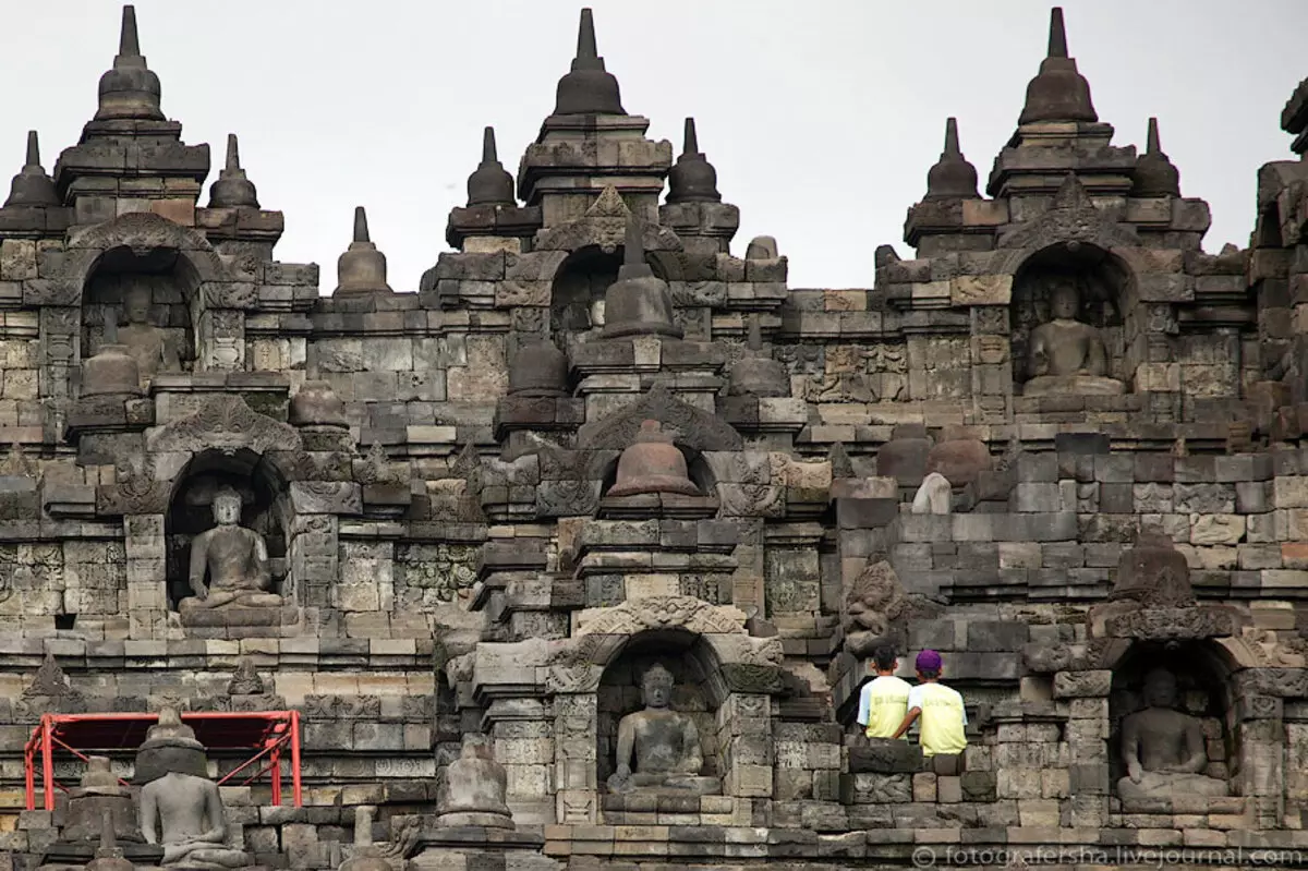 Temple Complex Borobudur a Indonèsia 9343_7