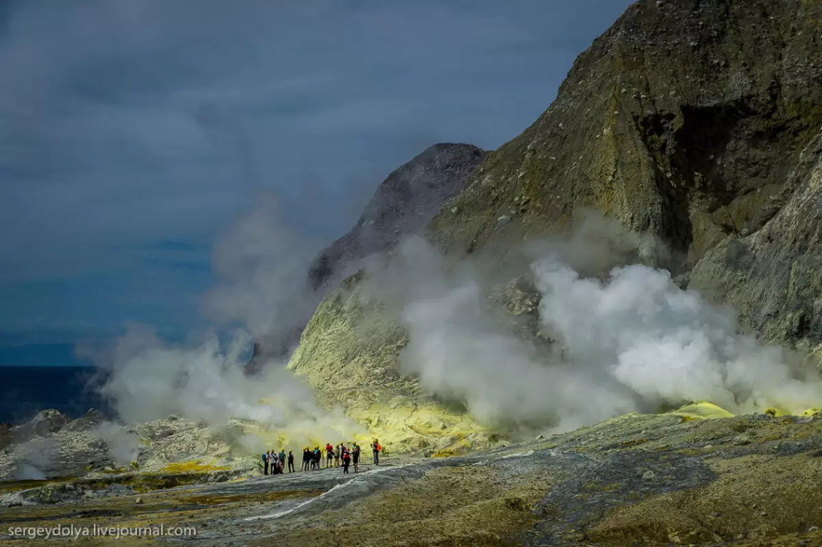 Wight Island - Súkromná sopka uprostred oceánu