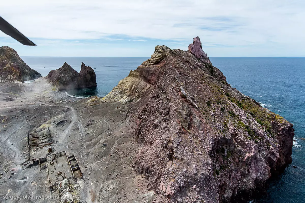 Wight Island - Súkromná sopka uprostred oceánu