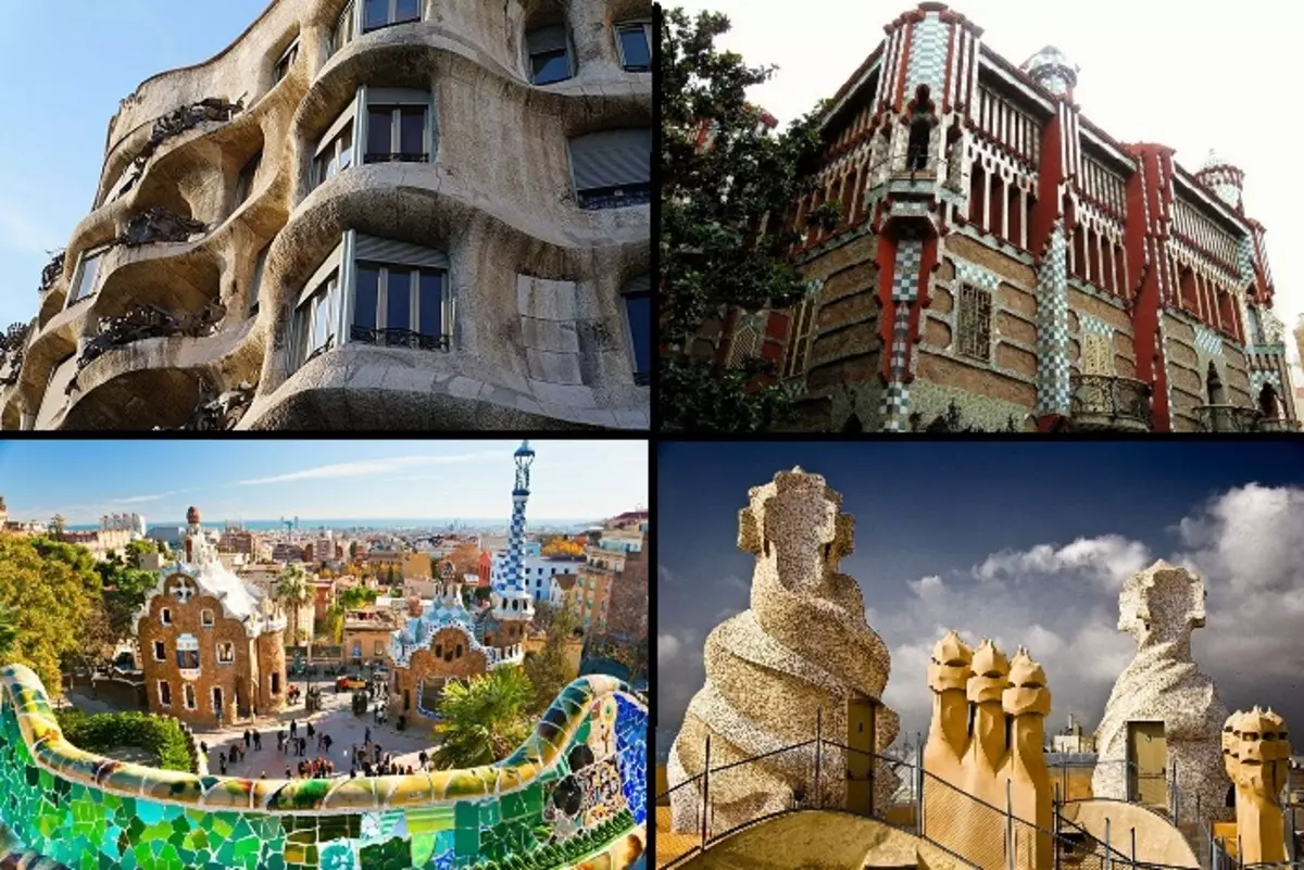 7 Arkitektoniska mästerverk Antonio Gaudi, som dekorerar Barcelona 9505_2