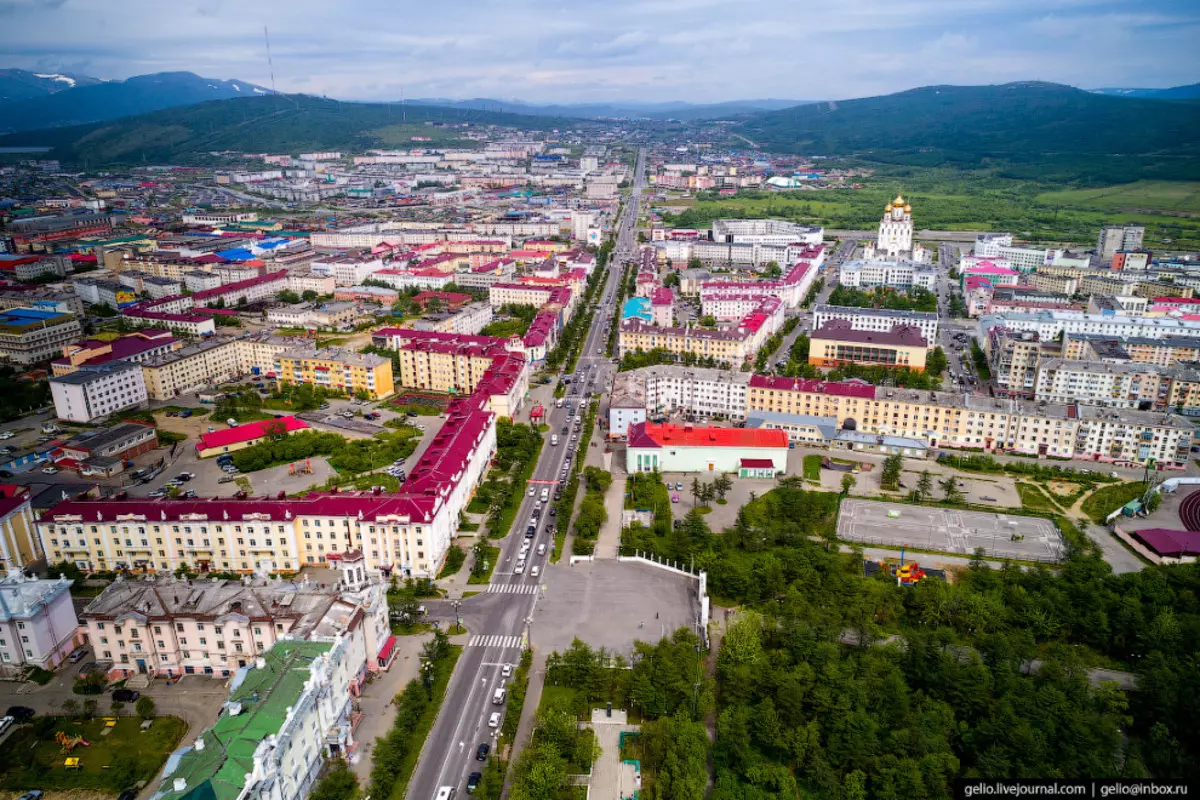 Magadan aus der Höhe: Eine harte Stadt am Meer 9536_11